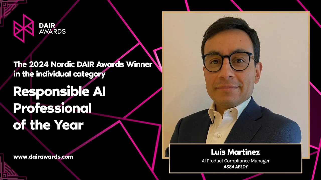 Responsible AI Professional of the Year – DAIR Awards 2024 – Hyperight